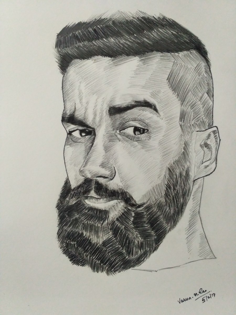 Pencil Work – Hatch Line Experiment – VarTOONS – Varun's Art & Toons